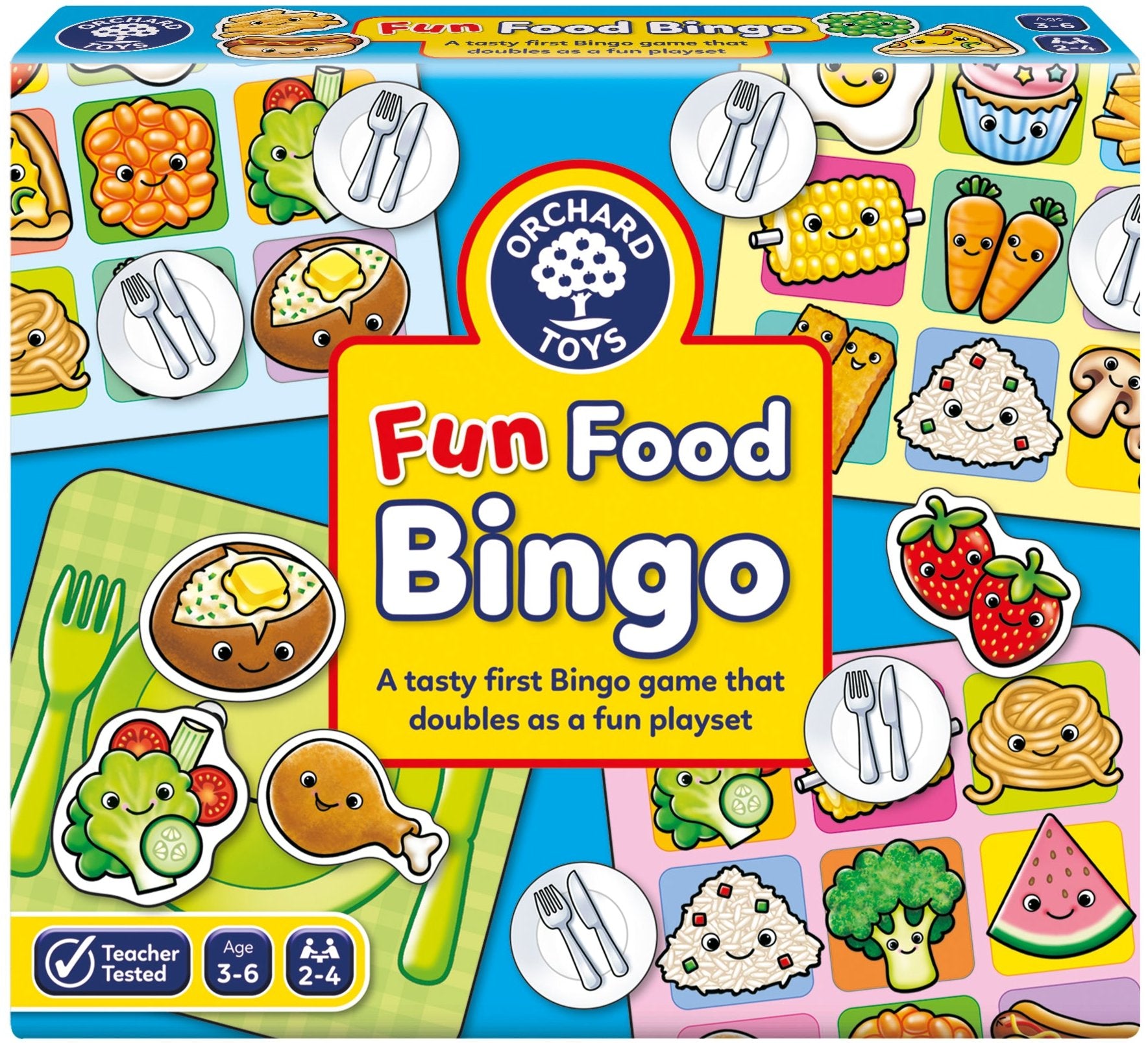 Fun Food Bingo Game – scotia-books-online